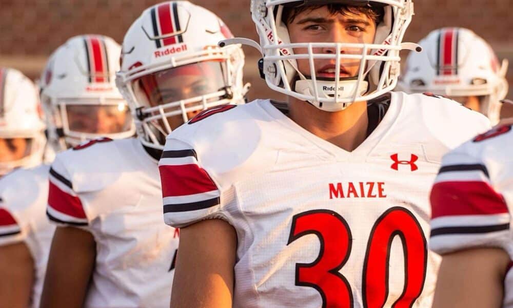 Maize’s Mason Teague – Football Spotlight – Presented by ICRYO – Maize ...